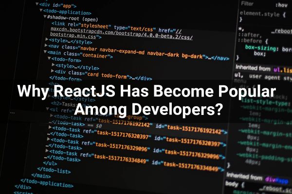 Why ReactJS Has Become Popular Among Developers?
